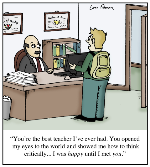 Loren Fishman’s Cartoon | Issue 147 | Philosophy Now